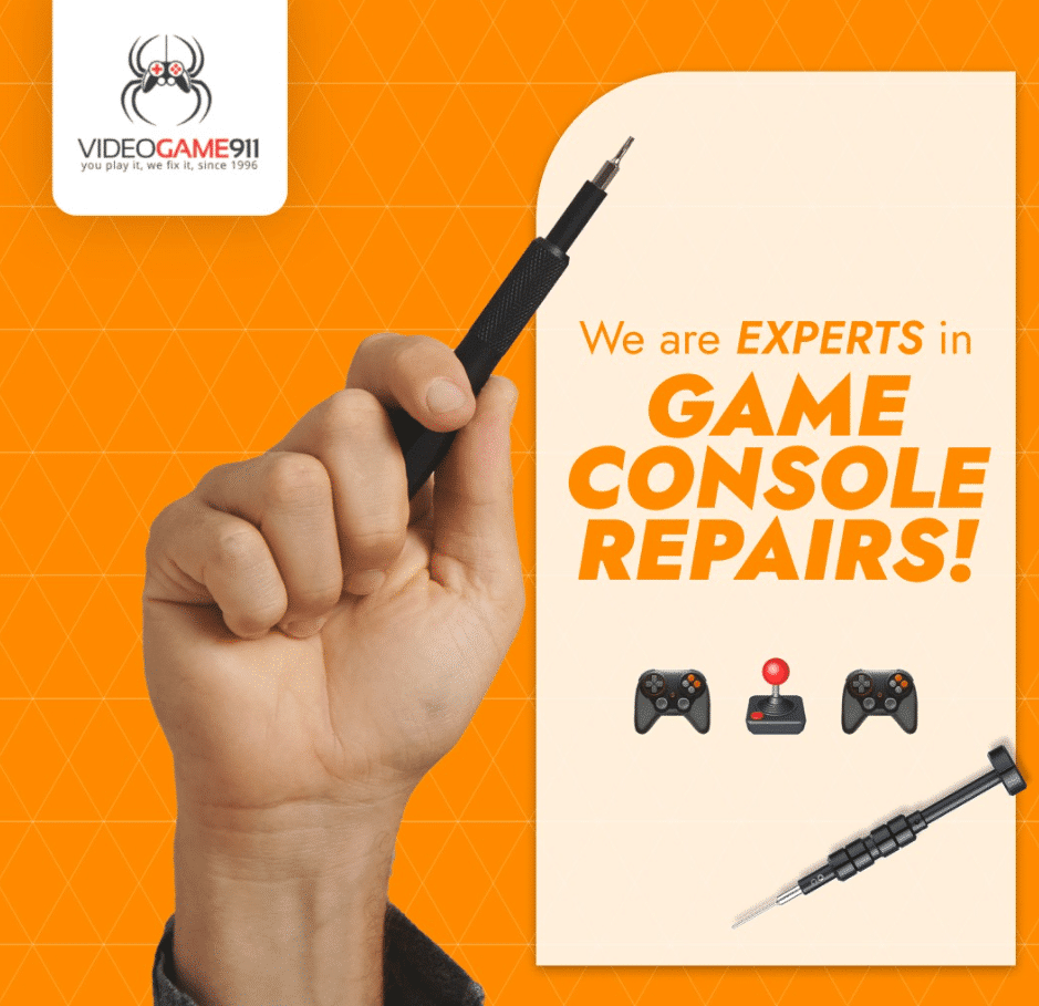 The best video game repair store on the web=VideoGame911 with Free ...